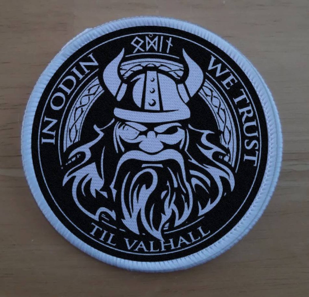 Norse Slavic and Viking Symbol Valhalla Patch Badge - Etsy