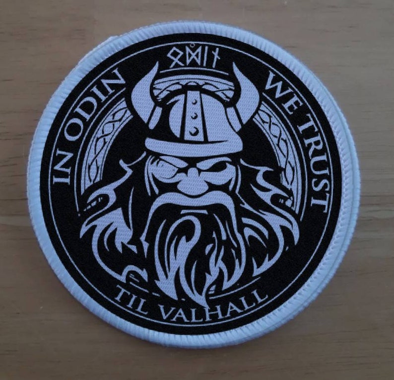 Norse Slavic and Viking Symbol Valhalla Patch Badge - Etsy