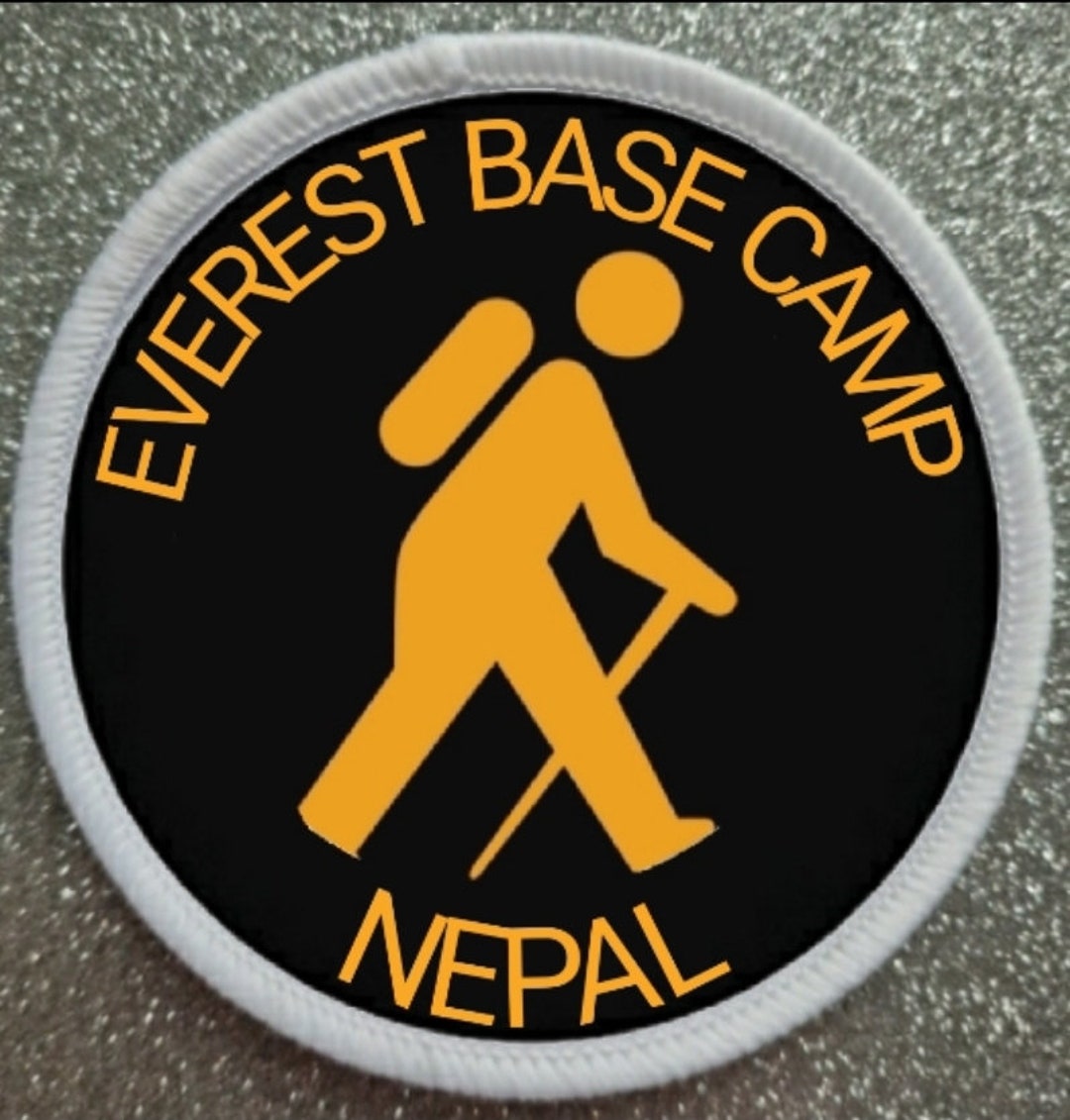3 Inch Everest Base Camp Nepal Sublimation Patch Badge - Etsy