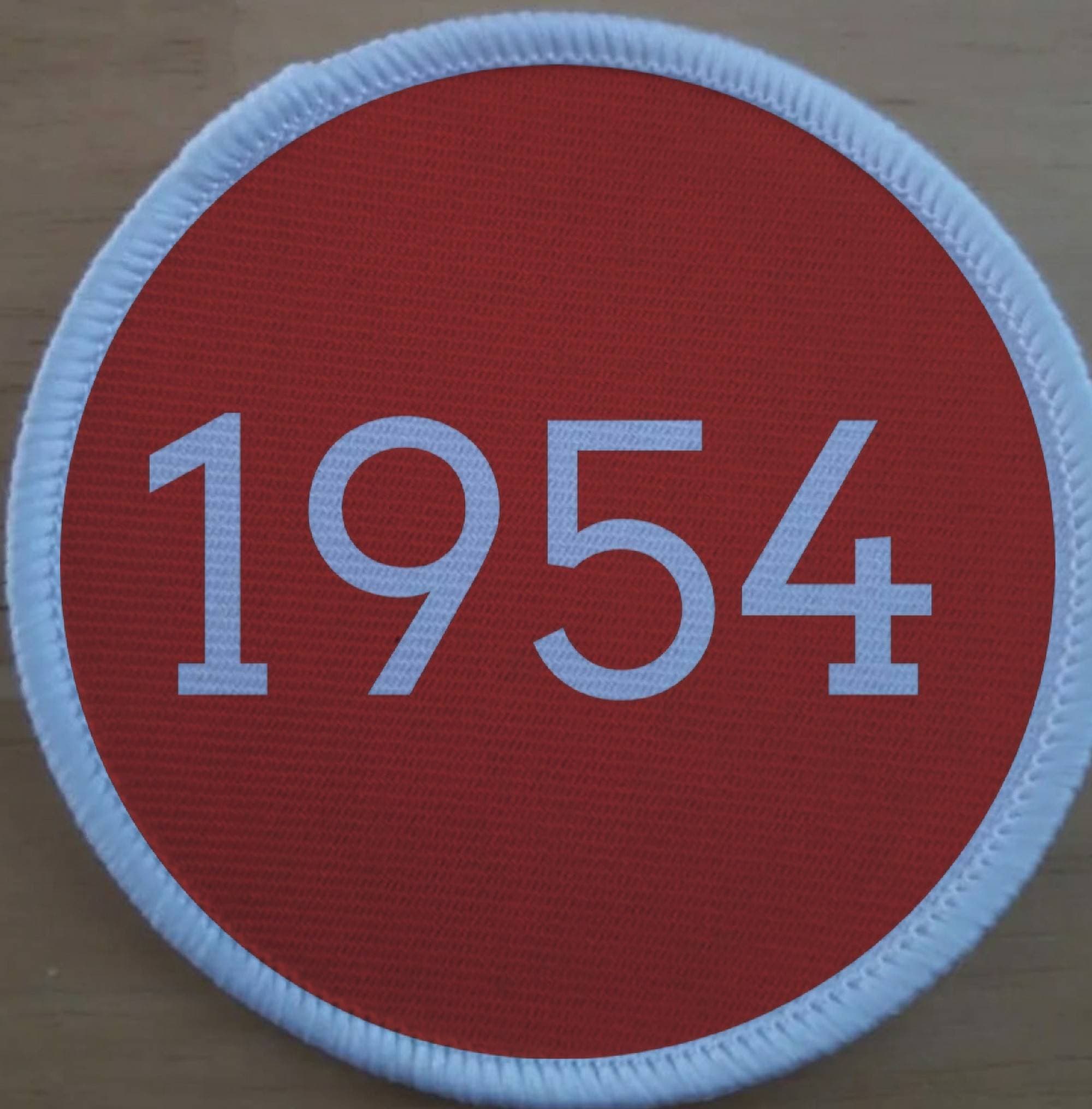 1954 Year Patch Badge - Etsy
