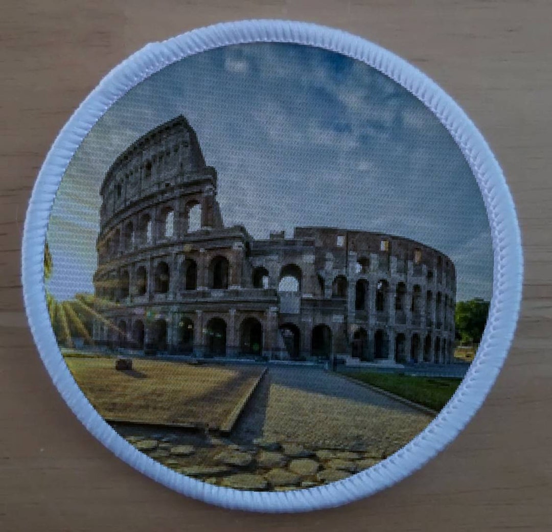Colosseum Patch Badge - Etsy