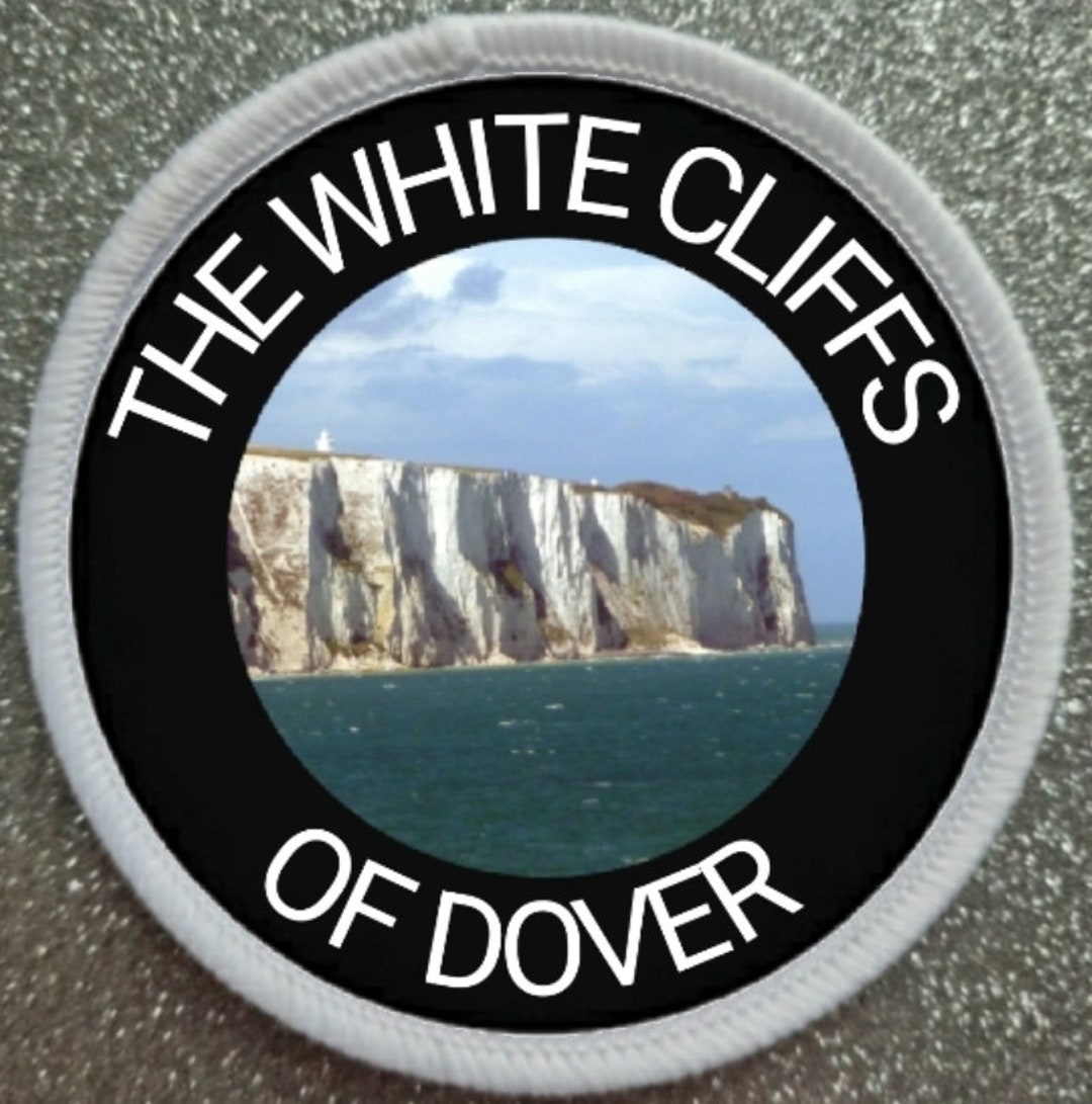 3 Inch the White Cliffs of Dover England Patch Badge - Etsy