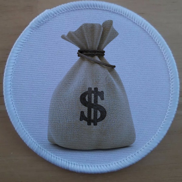 Money Bag Patch - Etsy