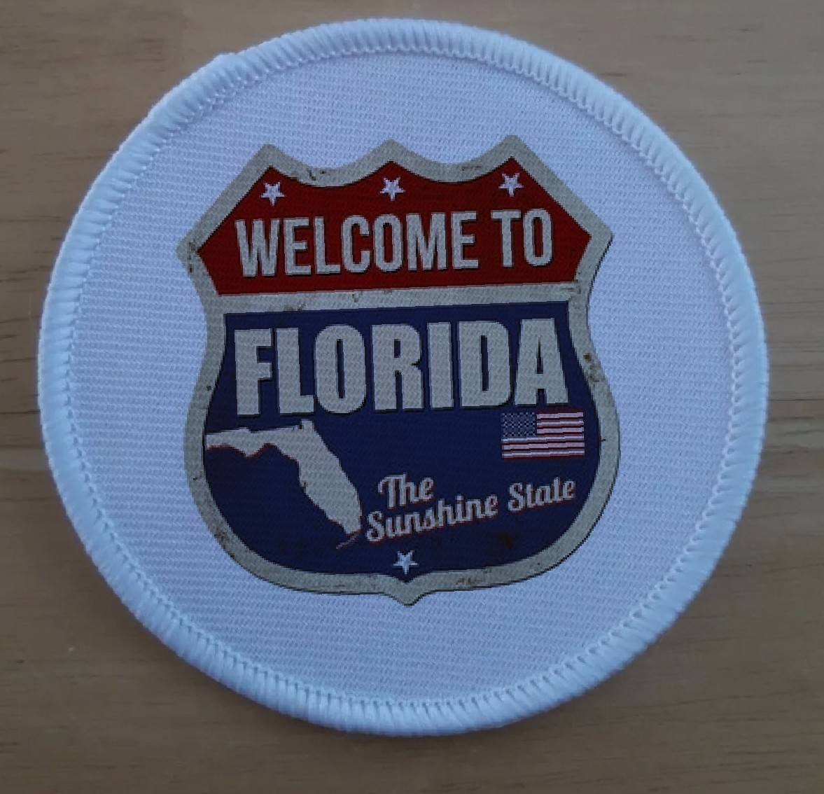 Florida the Sunshine State Patch Badge - Etsy