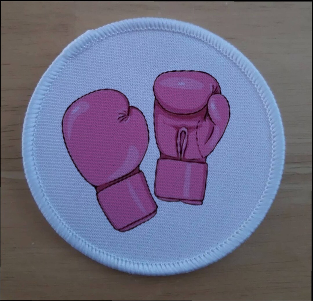 Boxing Girl Patch Badge - Etsy