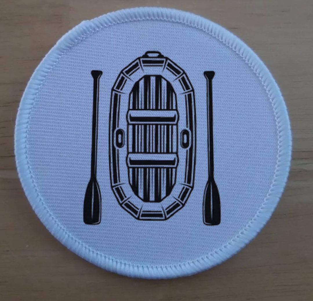Rafting Patch Badge - Etsy