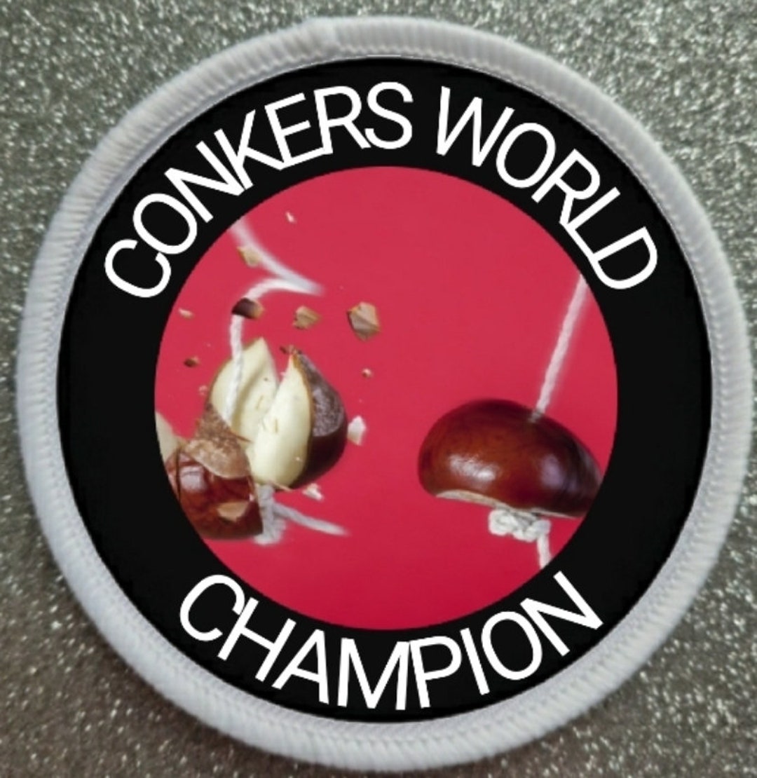 3 Inch Conkers Game Patch Badge - Etsy