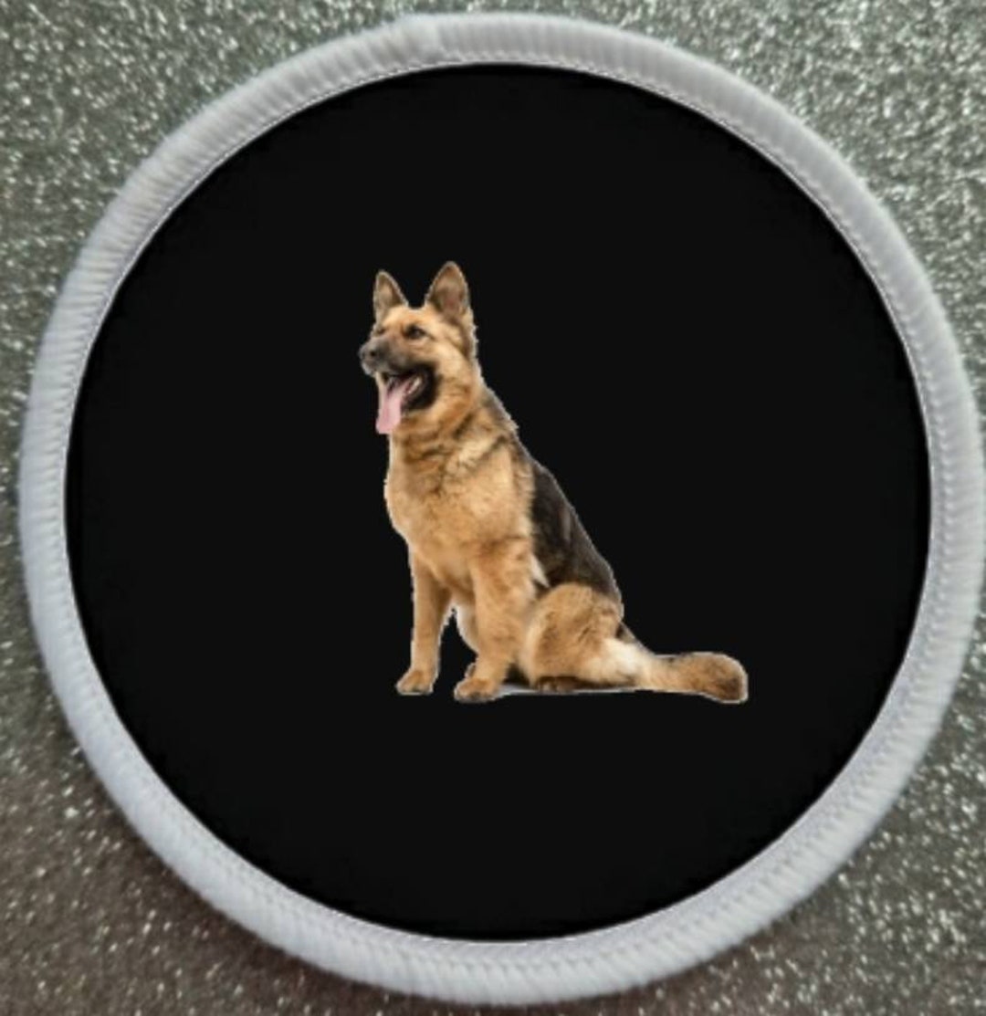 3 Inch German Shepherd Patch Badge - Etsy