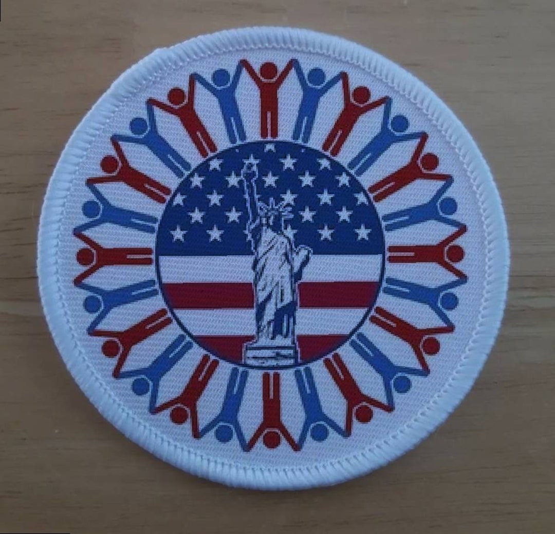 The Statue of Liberty Patch Badge - Etsy