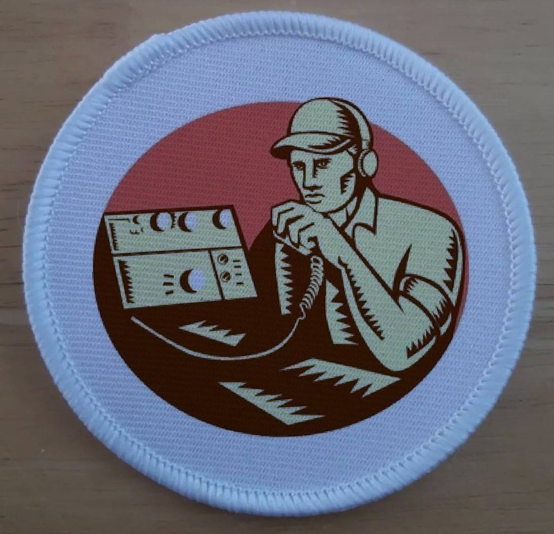 Amateur Radio Patch Badge - Etsy