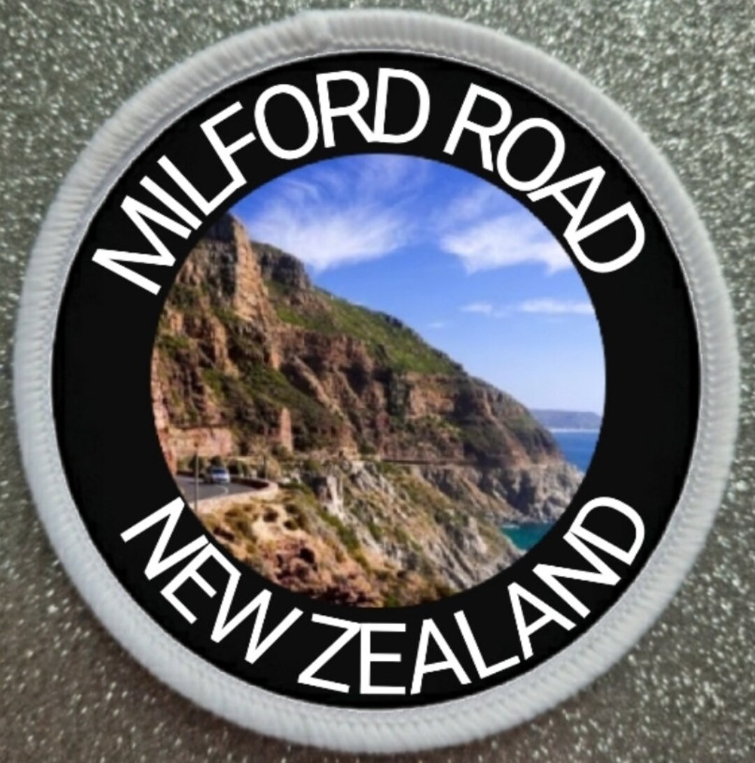 3 Inch Milford Road New Zealand Patch Badge - Etsy