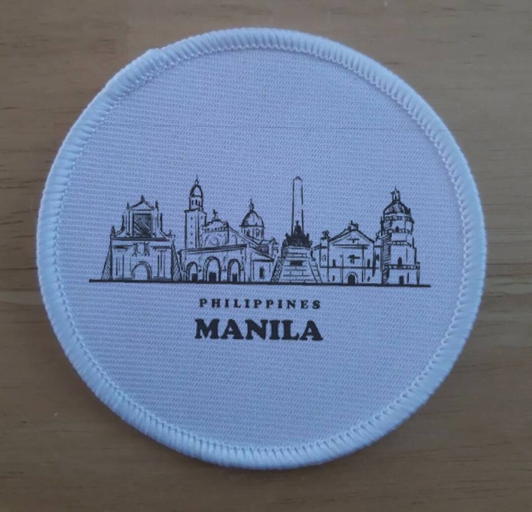 Philippines Manila Patch Badge - Etsy