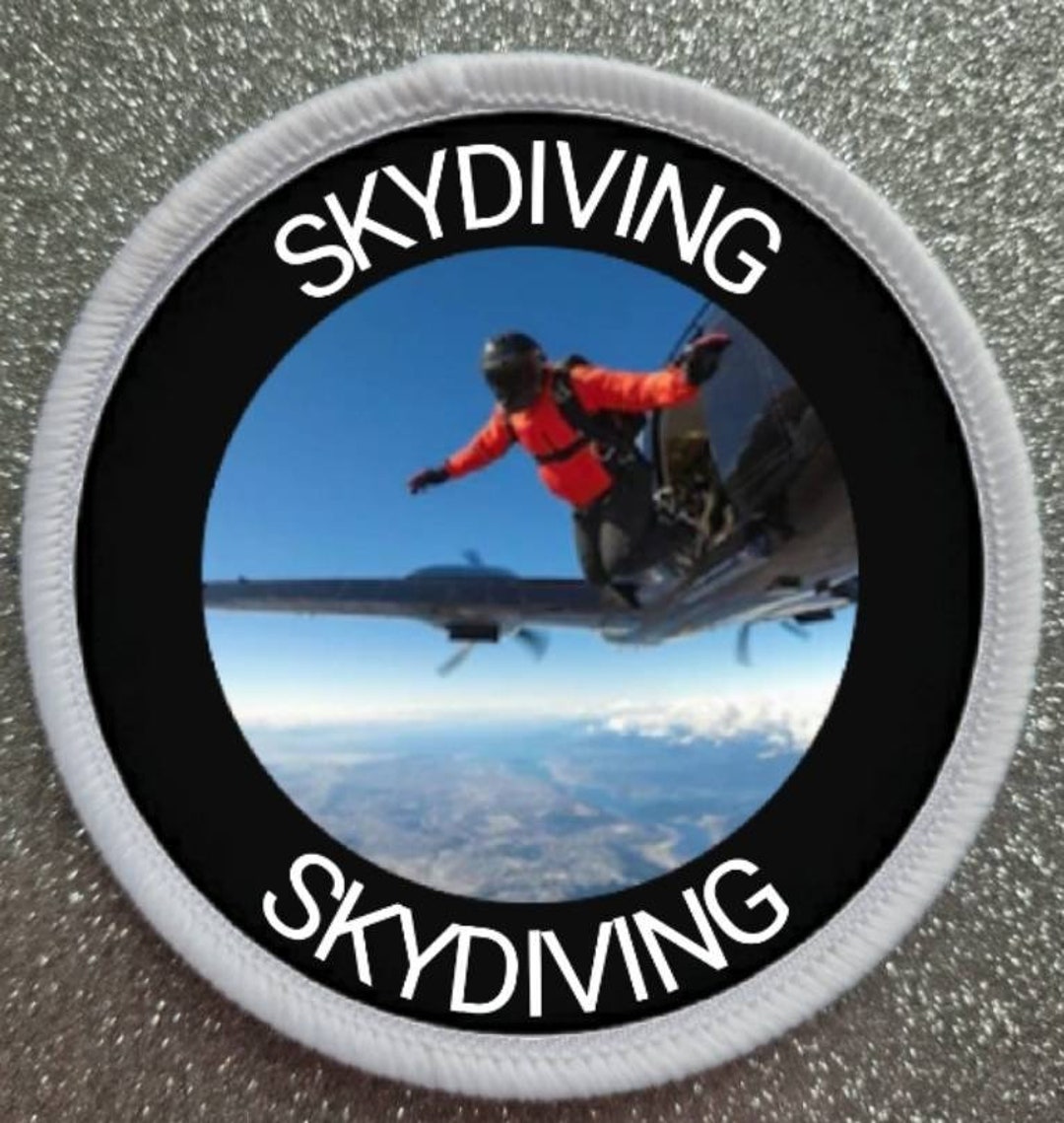 3 Inch Skydiving Patch Badge - Etsy