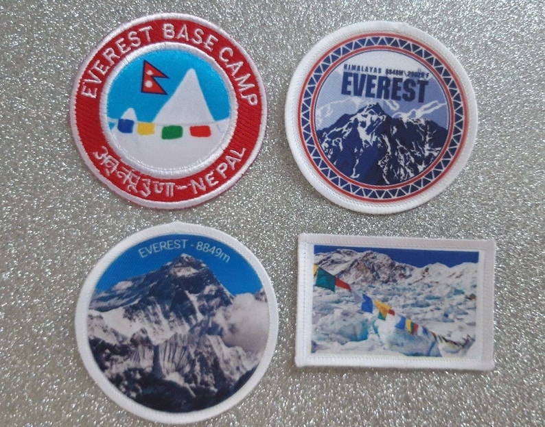 Everest Nepal 4 X Patch Badge Collection - Etsy