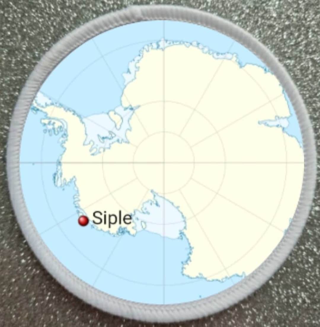 3 Inch Siple Island Antarctica Patch Badge - Etsy