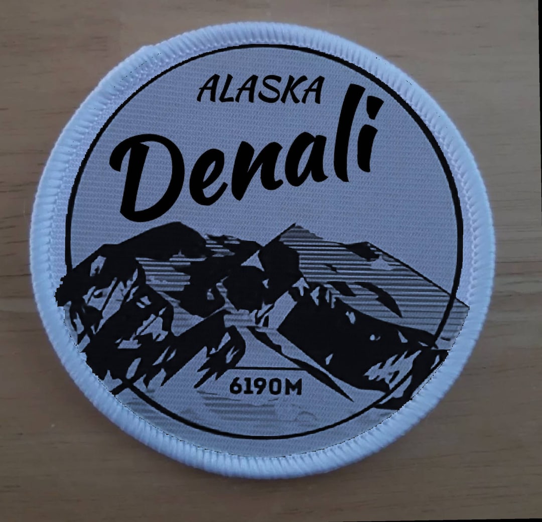 3 Inch Denali Alaska Patch Badge - Etsy