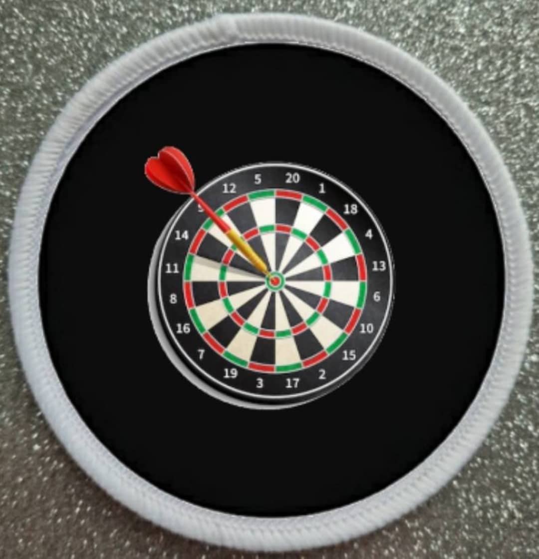 3 Inch Darts Dart Board Patch Badge - Etsy