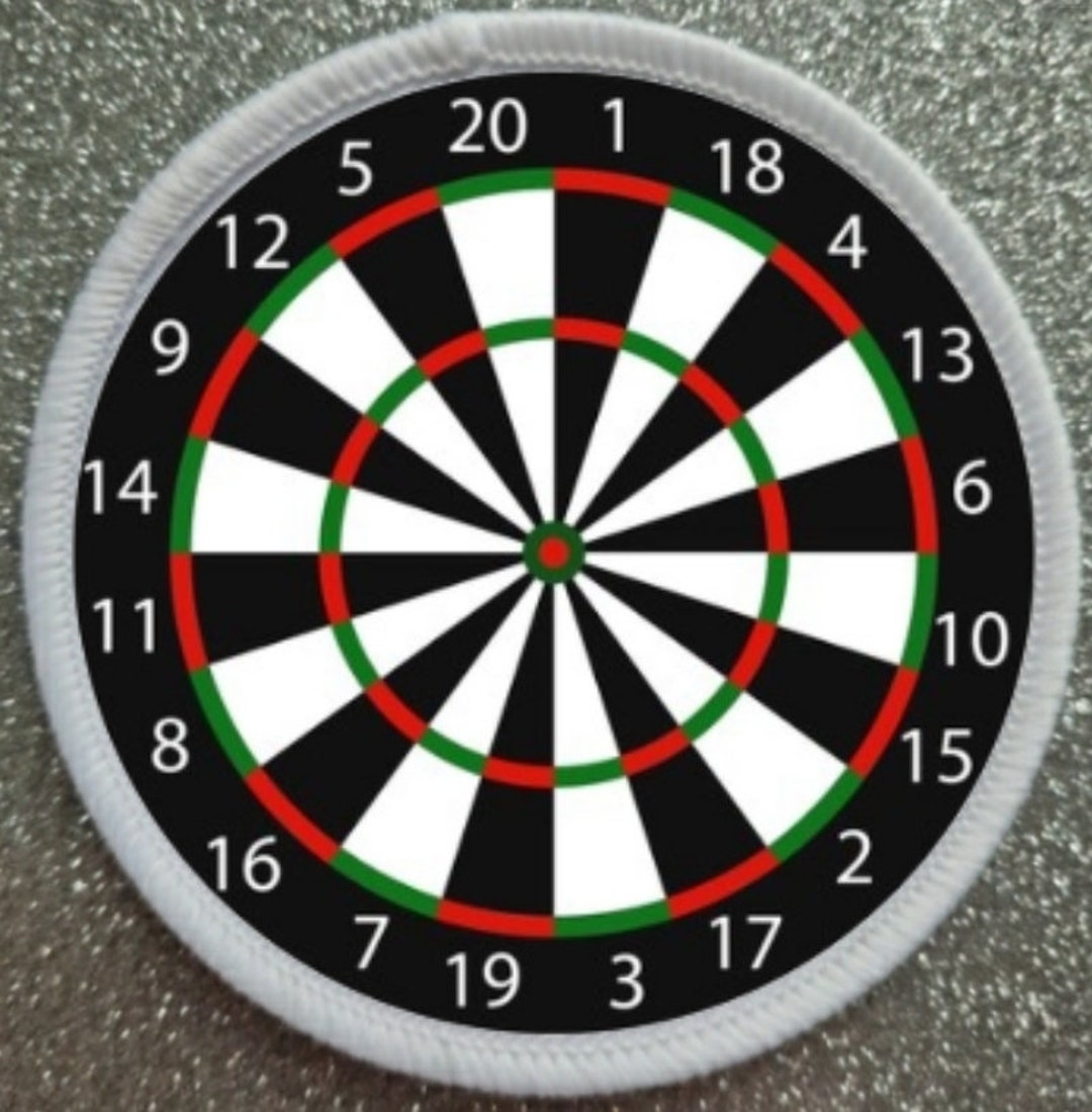 3 Inch Darts Dart Board Patch Badge - Etsy