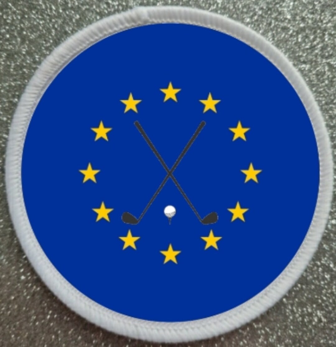3 Inch European Golf Europe Patch Badge - Etsy