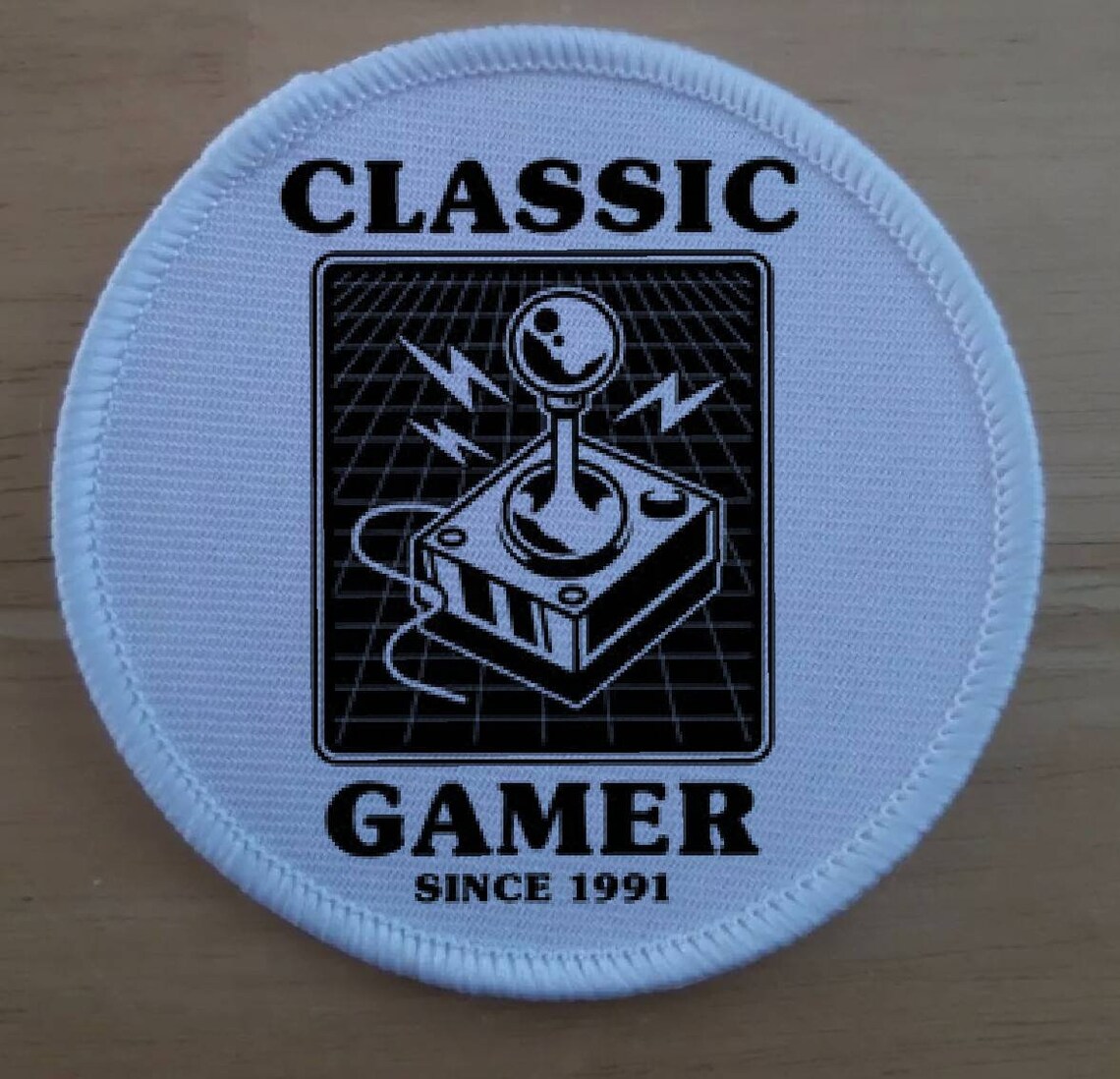 80s Retro Arcade Gamer Patch Badge - Etsy UK