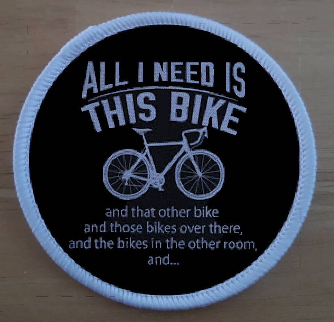 3" Cycling Cycle Fitness Bike Biking Sports Patch Badge - Etsy