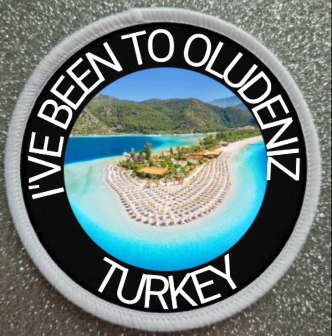 Oludeniz Turkey Turkiye 3 Inch Patch Badge - Etsy
