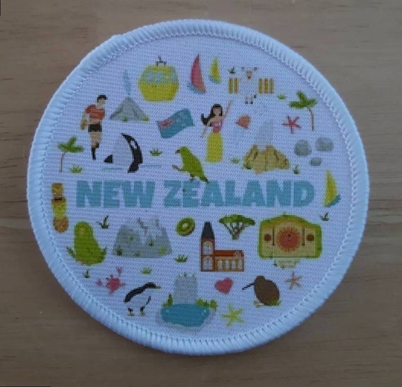 New Zealand Patch Badge | Etsy