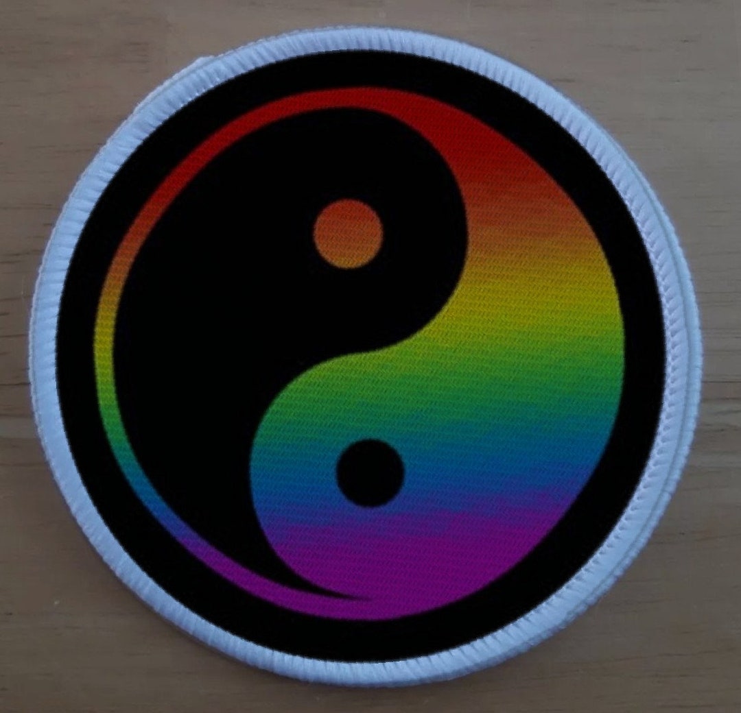 3 Ying Yang Pride Patch Badge - Etsy