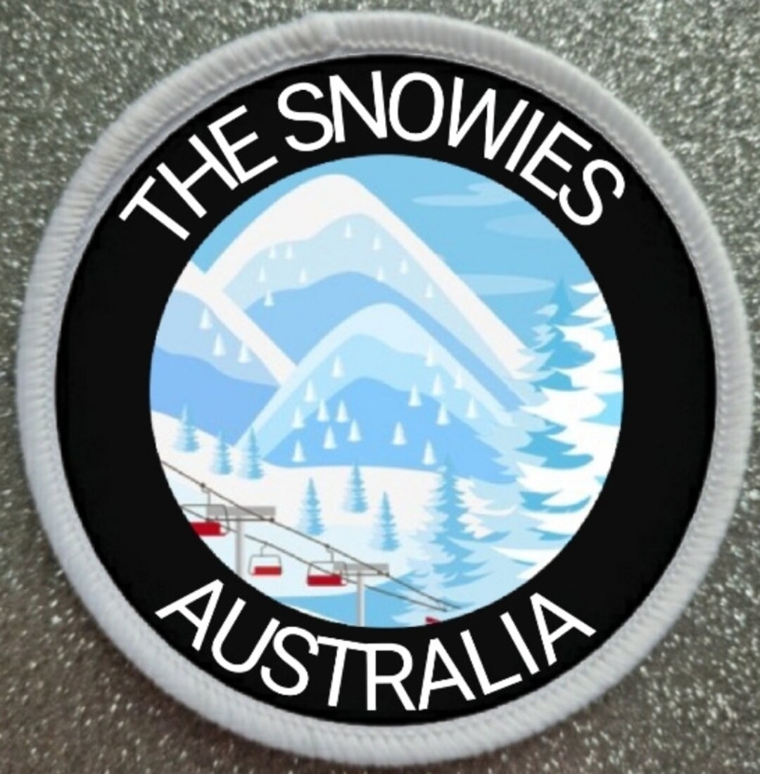 The Snowies Australia Ski Resort 3 Inch Patch Badge - Etsy