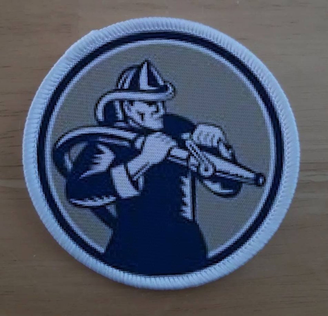 Firefighter Patch Badge - Etsy