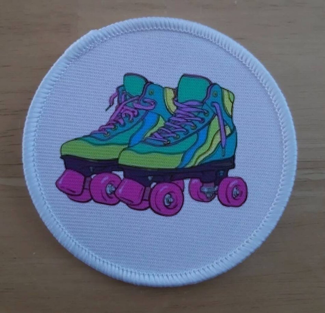 Skating Patch Badge - Etsy