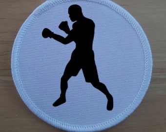3 Inch Pink Boxing Gloves Patch Badge - Etsy