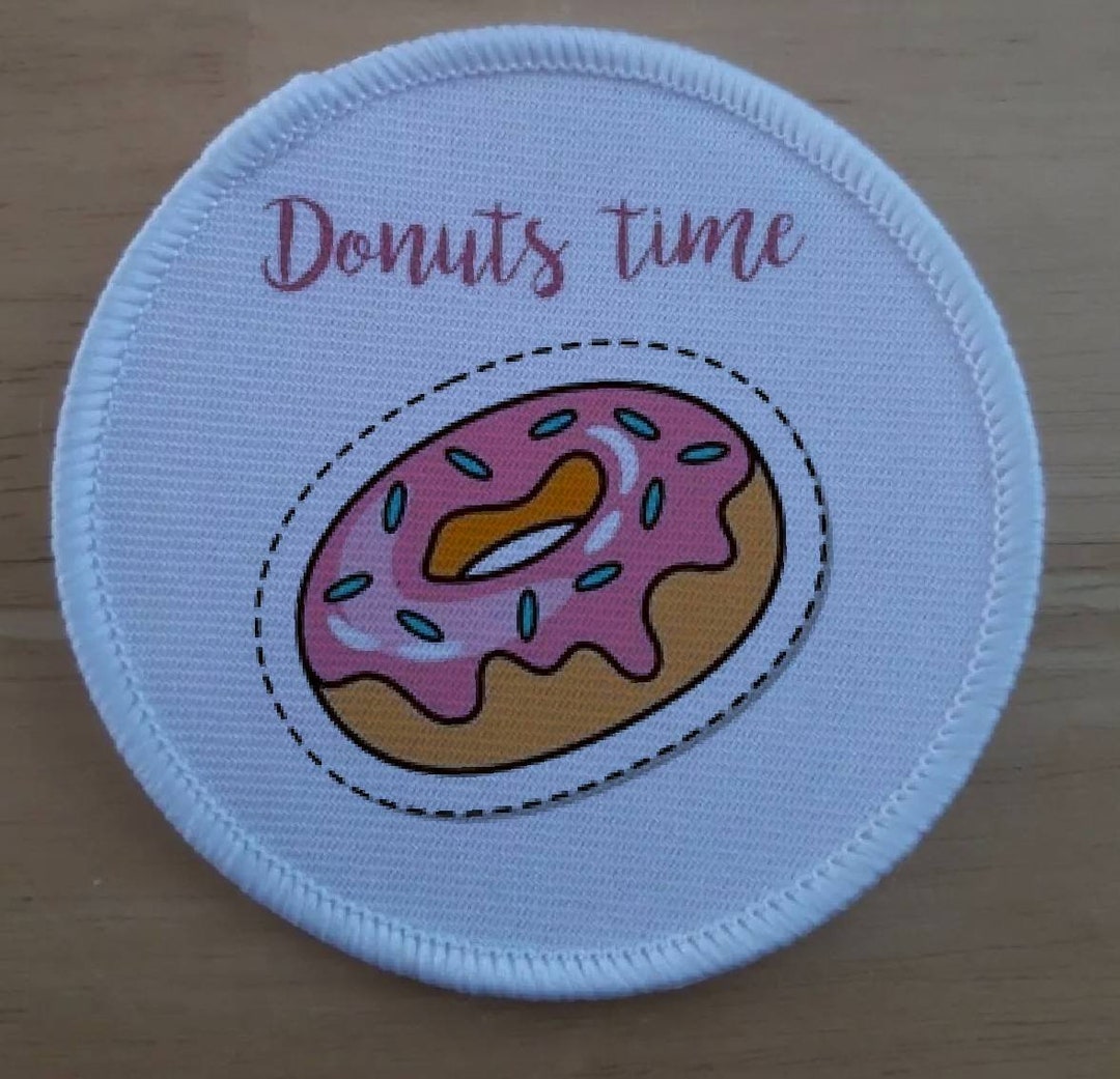 Donut Lover Patch Badge - Etsy