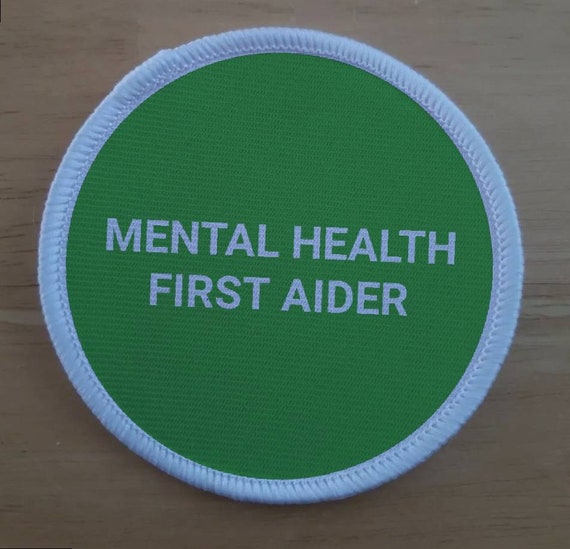 Mental Health First Aider Patch Badge - Etsy