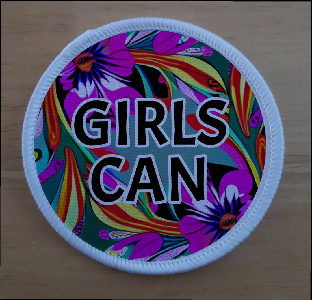 Girl Power Patch Badge - Etsy