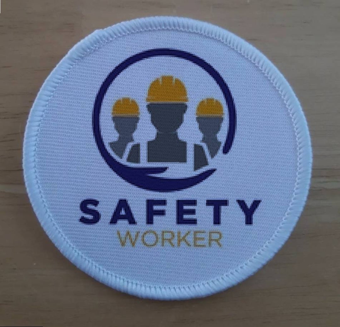 Safety First Patch Badge - Etsy