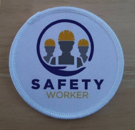Safety First Patch Badge | Etsy