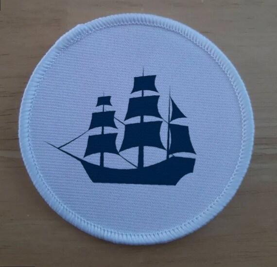 Pirate Ship Patch Badge - Etsy