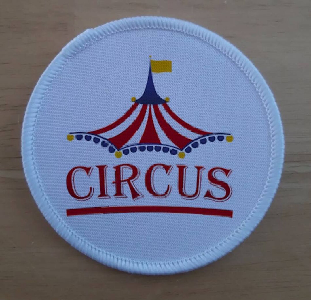 Circus Sublimation Patch Badge - Etsy