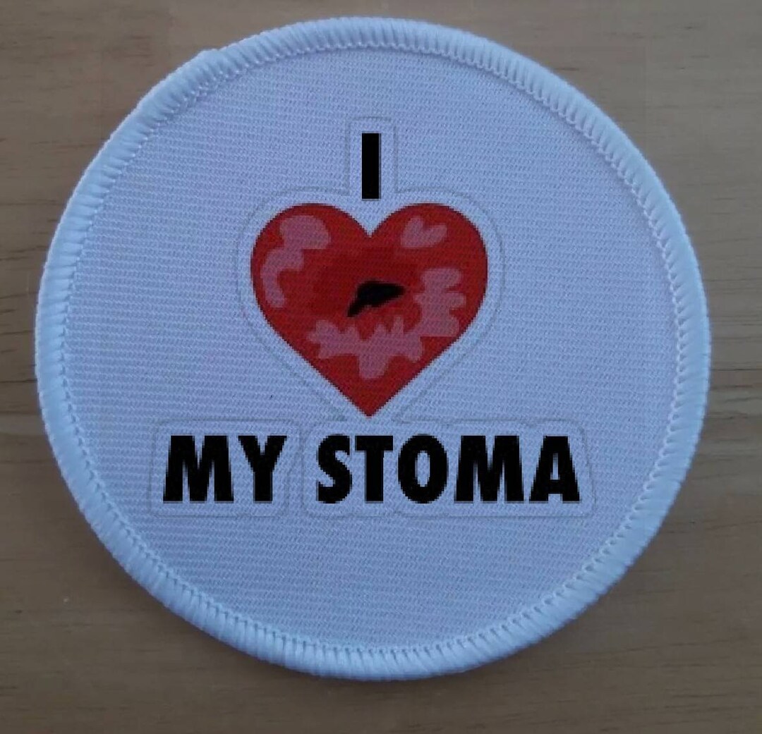 I Love My Stoma Patch Badge - Etsy