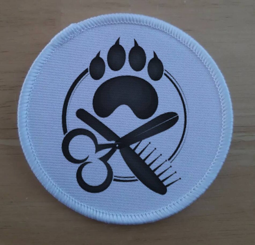 Dog Grooming Patch Badge - Etsy