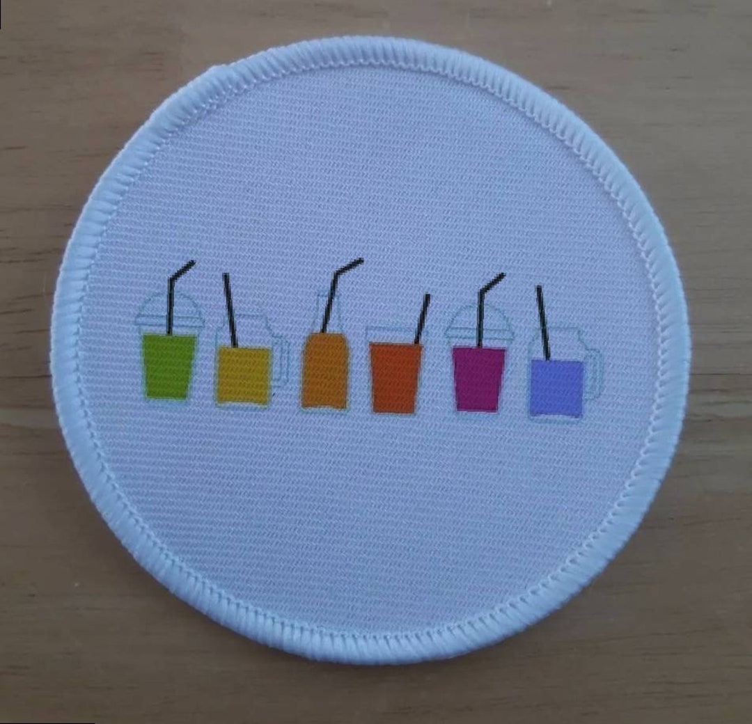 Wellness Juice Patch Badge - Etsy