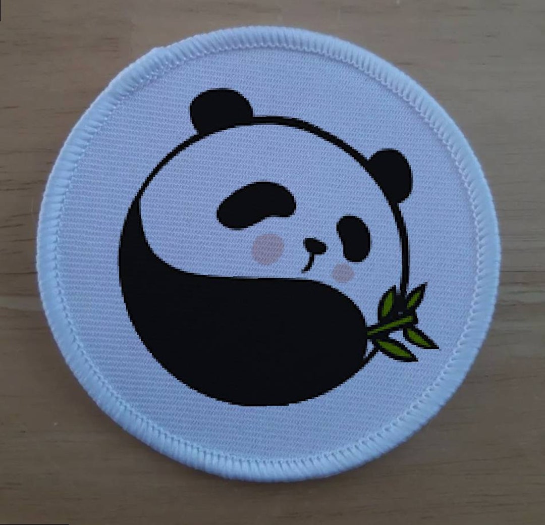 Panda Patch Badge - Etsy