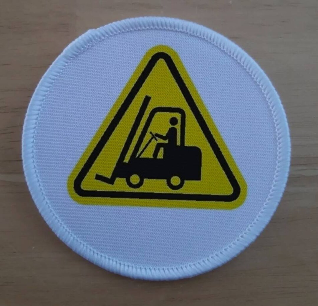 Fork Lift Patch Badge - Etsy