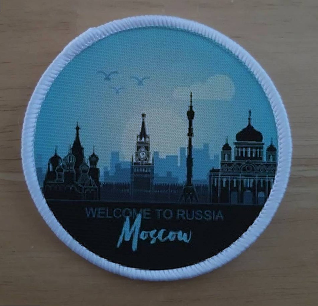 Moscow Russia Patch Badge - Etsy