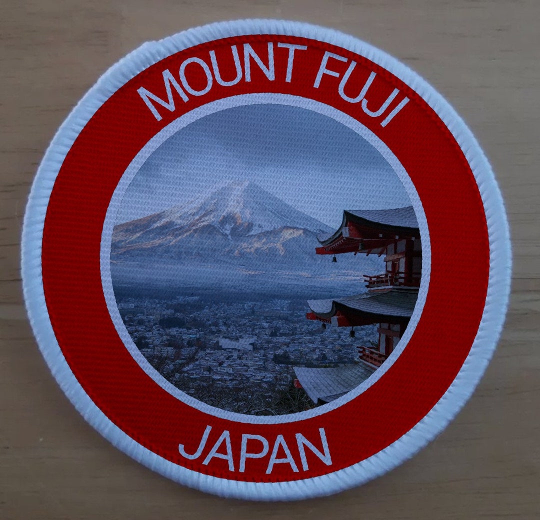 3 Inch Mount Fuji Japan Mountain Patch Badge - Etsy