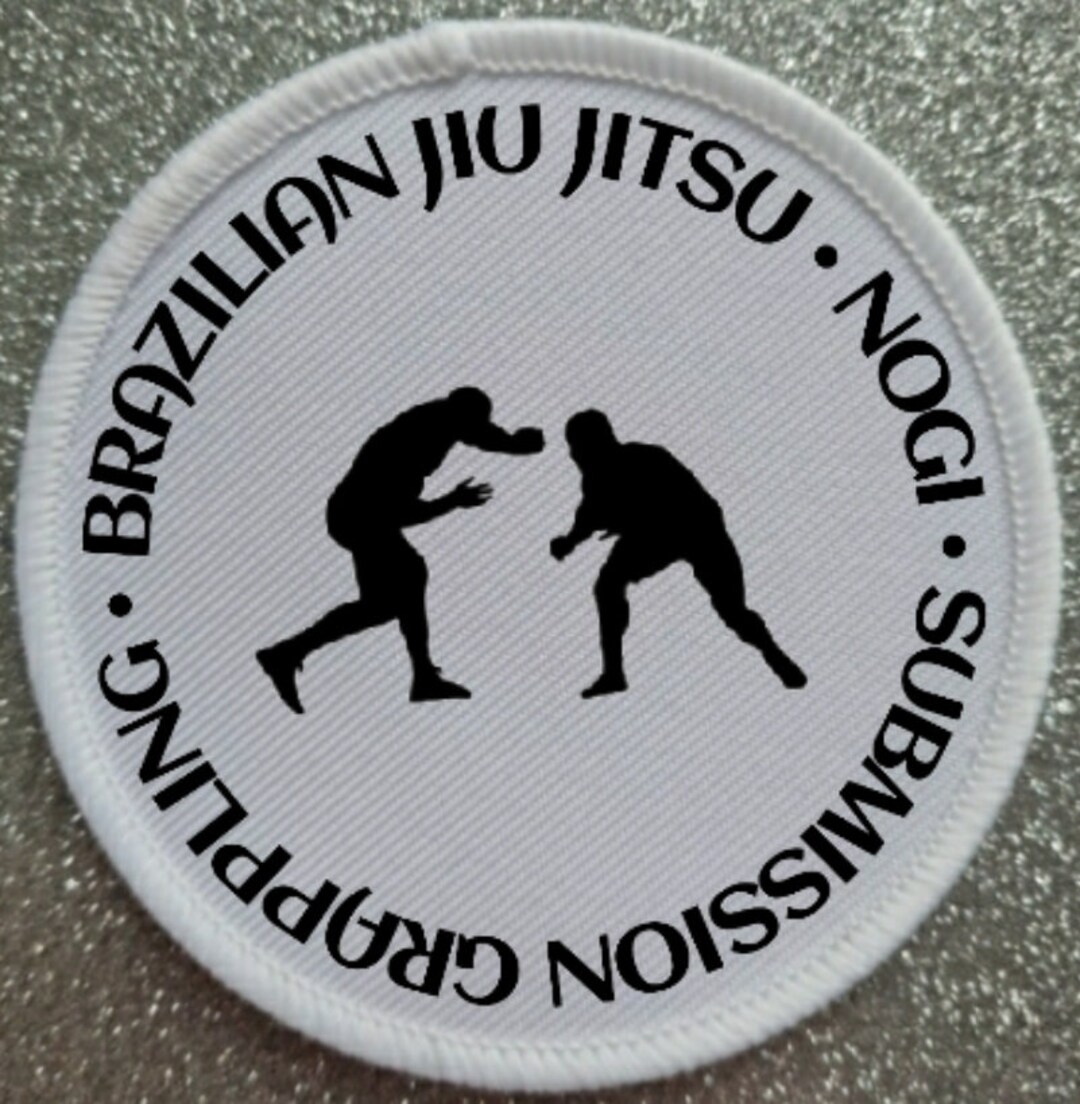 3 Inch Jiu Jitsu Bjj Patch Badge - Etsy