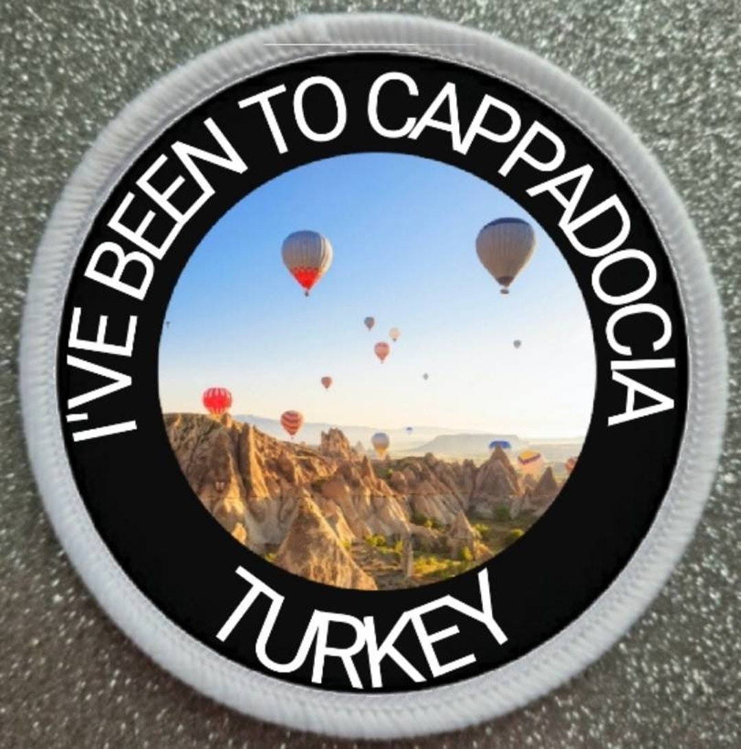 3 Inch Cappadocia Turkey Patch Badge - Etsy
