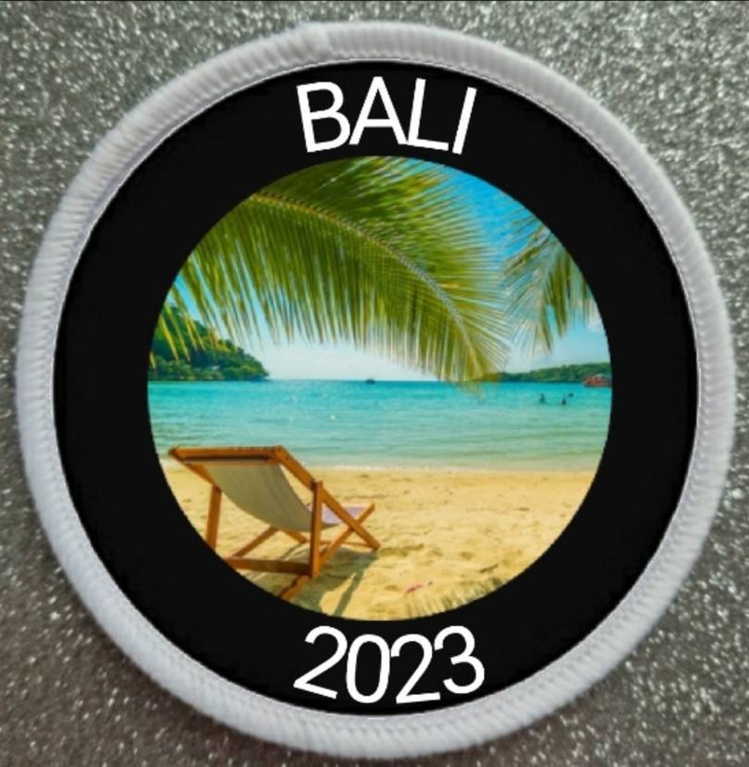 Bali 2023 Travel 3 Inch Patch Badge - Etsy