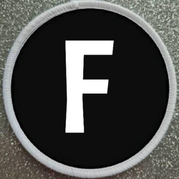 Letter F Patch - Etsy